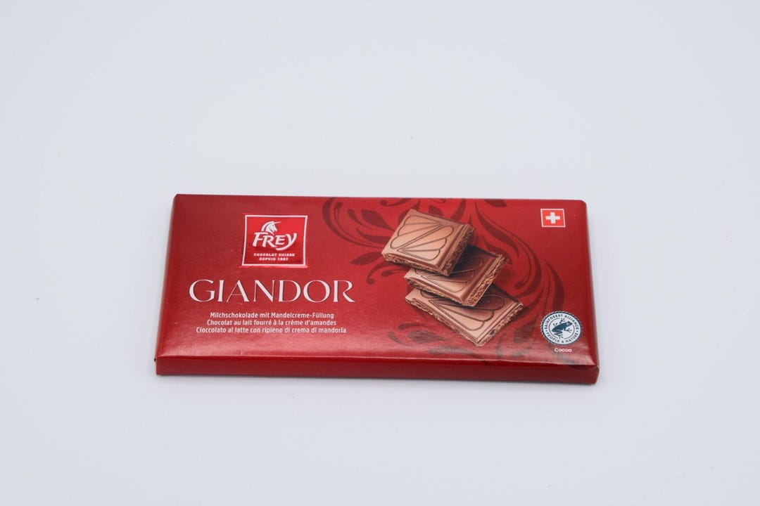 Frey Giandor Chocolate, Typically Swiss, Swiss Chocolate Bar, Milk ...