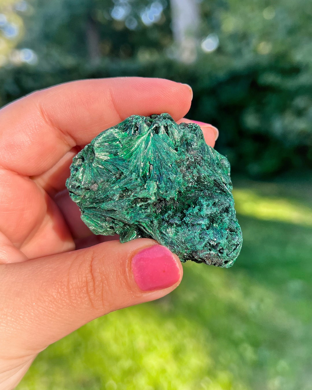 Raw Malachite Specimen Fibrous Malachite Silky - Etsy