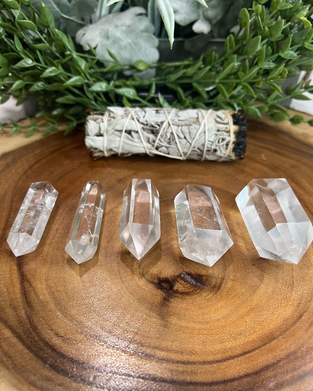 Clear Quartz Double Terminated Crystal High Qualitycrystal Double ...