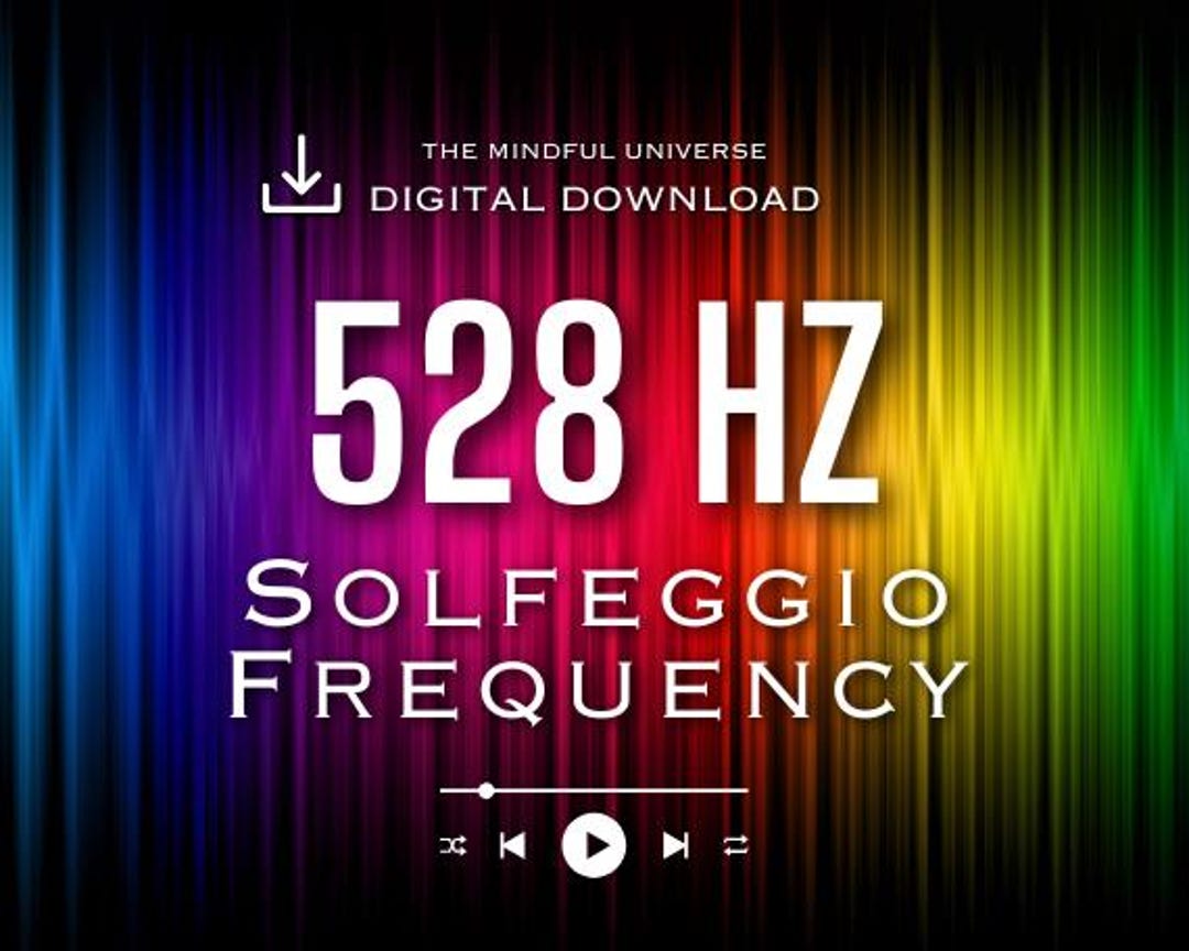 528 Hz Solfeggio Frequency Pure Tone (digital Download) - Etsy