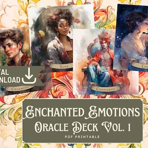 Enchanted Emotions Vol. 1 Printable Oracle Cards - Find Out How Do They ...