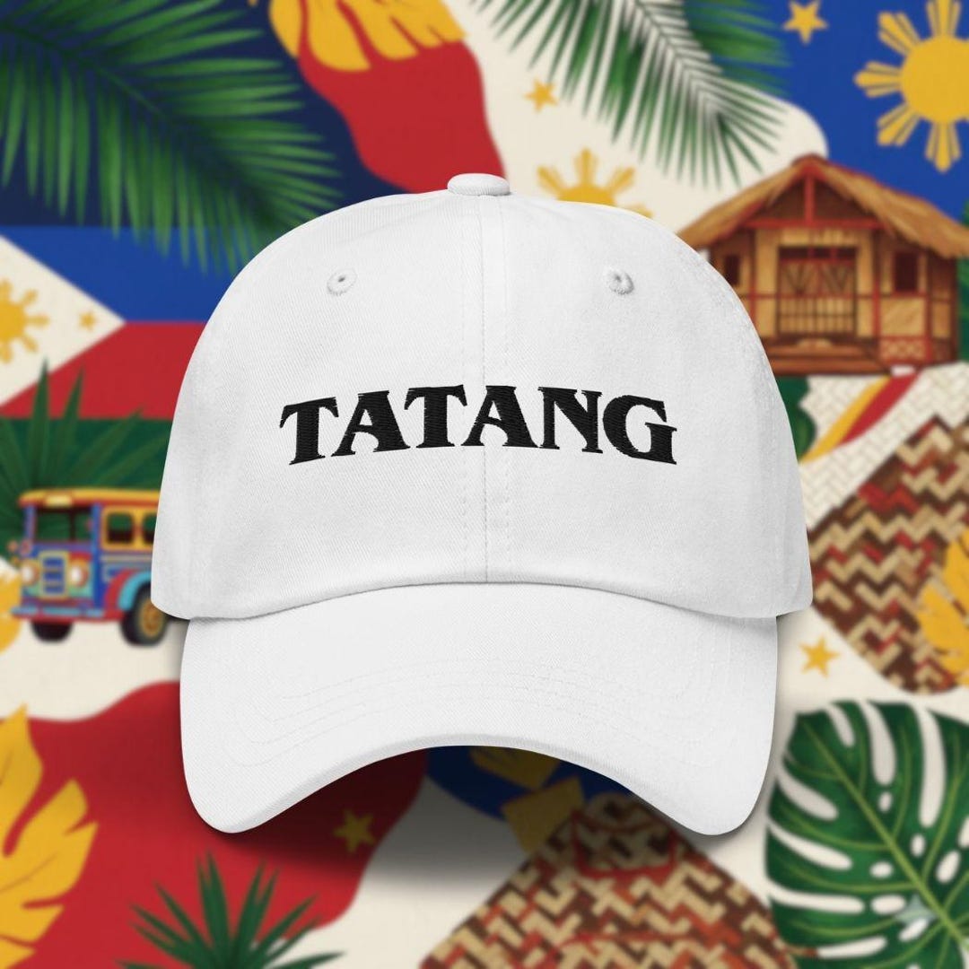 Tatang Cap | Ilocano Grandfather Hat | Pinoy Lolo Gift | Kababayan Papa ...