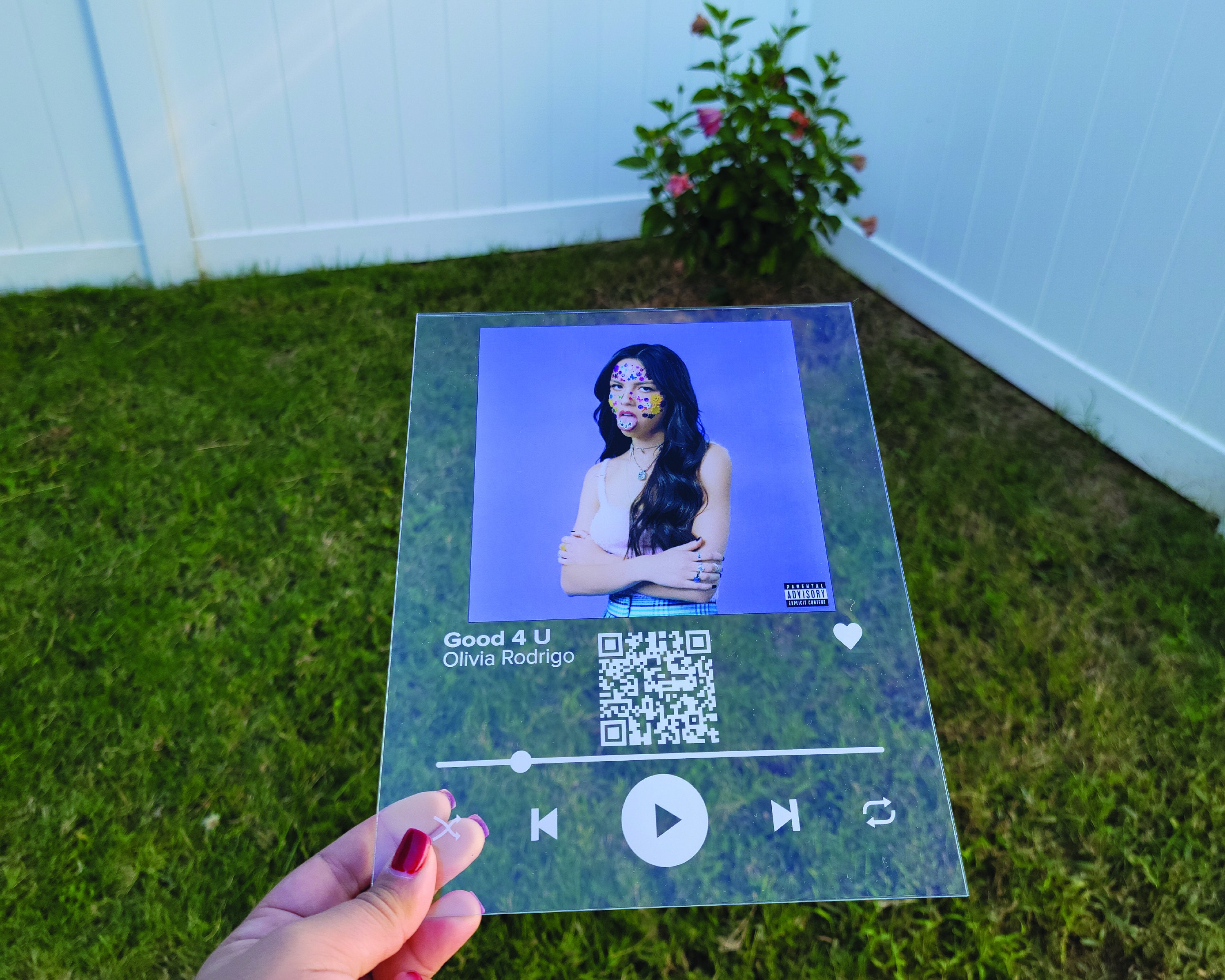 Custom Acrylic Music Plaque 8x10 Free Shipping Best Gift for Every ...