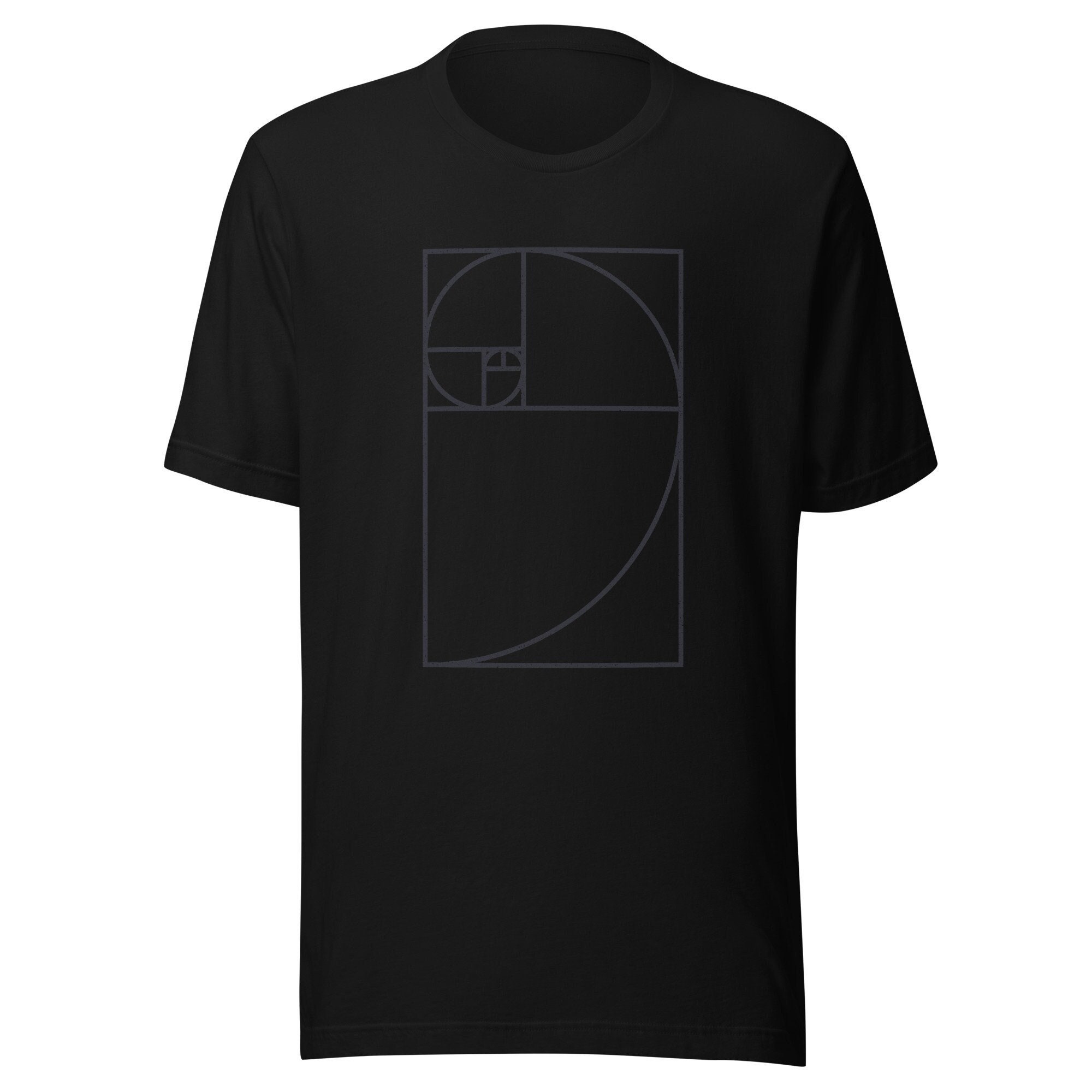 Golden Ratio Tee, Golden Ratio Tshirt, Fibonacci Spiral, Mathematics ...