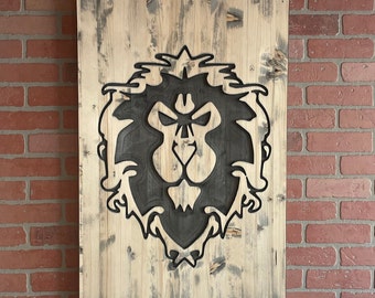 World of Warcraft Wood Sign - Etsy