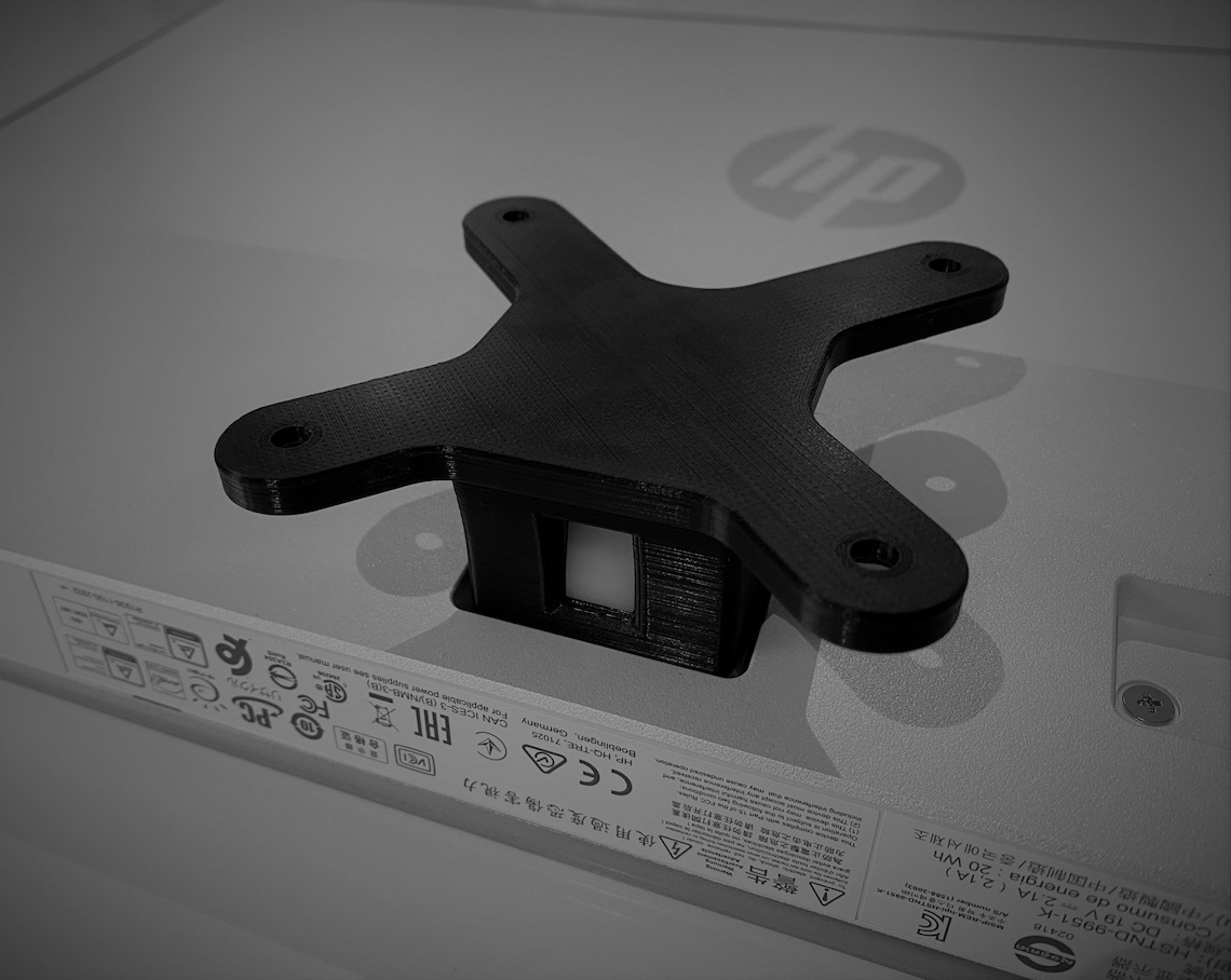 HP Monitor VESA Adapter 75 X 75mm for HP 24f 24fw 24es - Etsy