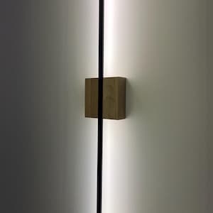 Modern Wall Lamp, Wooden Sconce, Minimalist Design Wall Light for Cosy ...