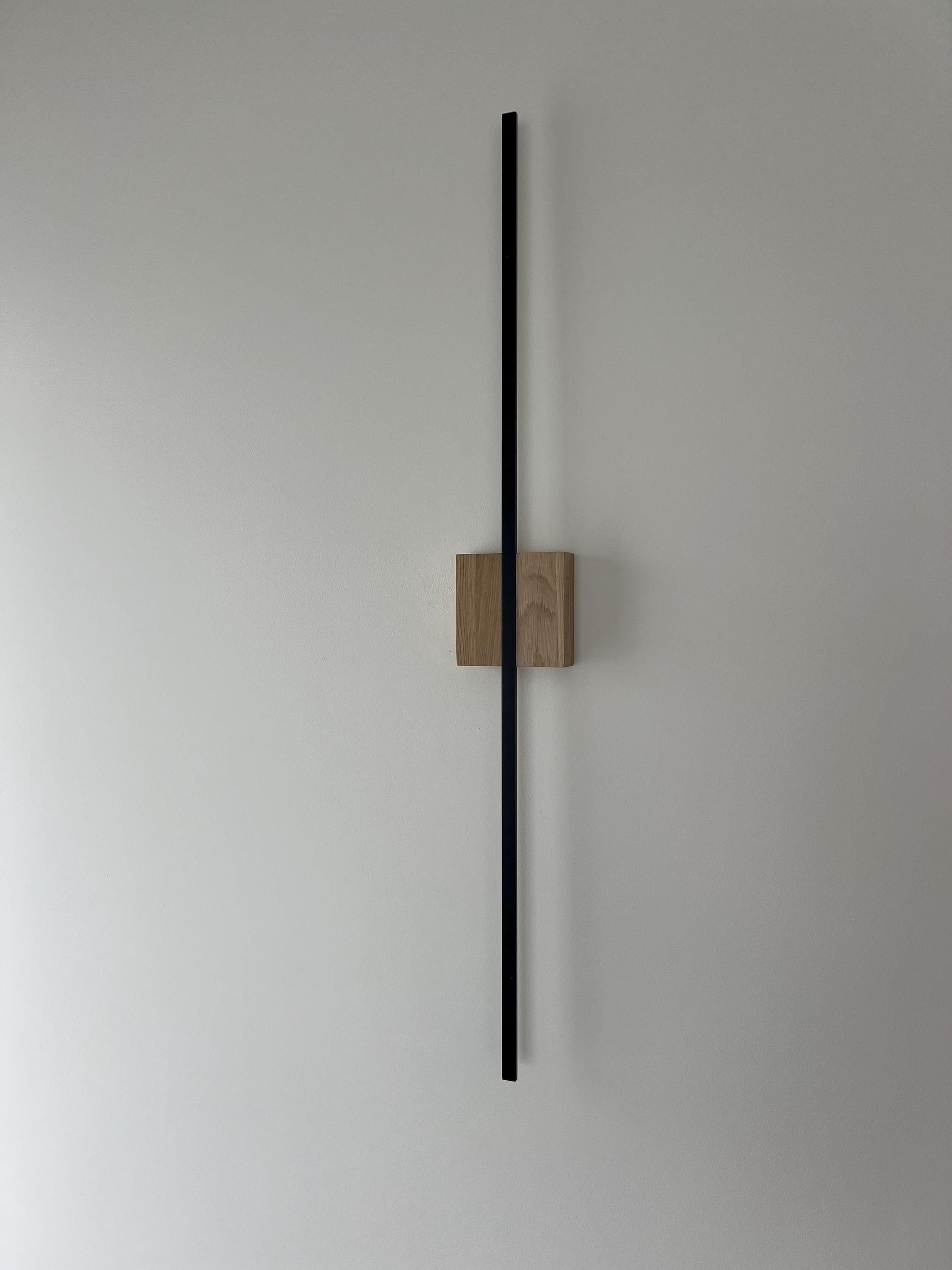 Modern Wall Lamp, Wooden Sconce, Minimalist Design Wall Light for Cosy ...
