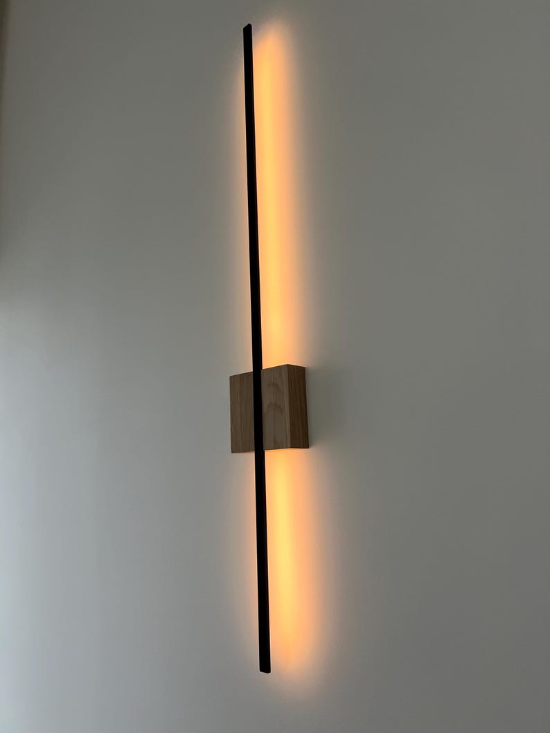 Wooden Sconce, Wall Lamp, Minimalist Design Wall Light, a Perfect Blend ...