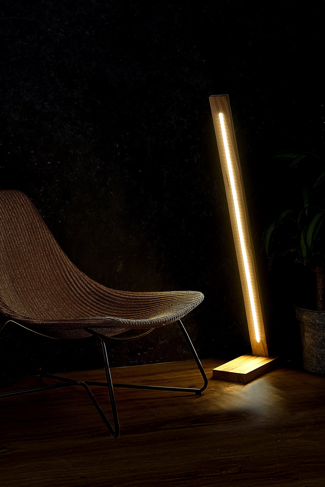 Wooden Floor Lamp Wooden Accent Lamp Wood Lamp Floor Light - Etsy