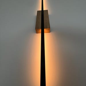 Handmade Wooden Wall Lamp | Rustic Wall Sconce | Eco-friendly Lighting ...