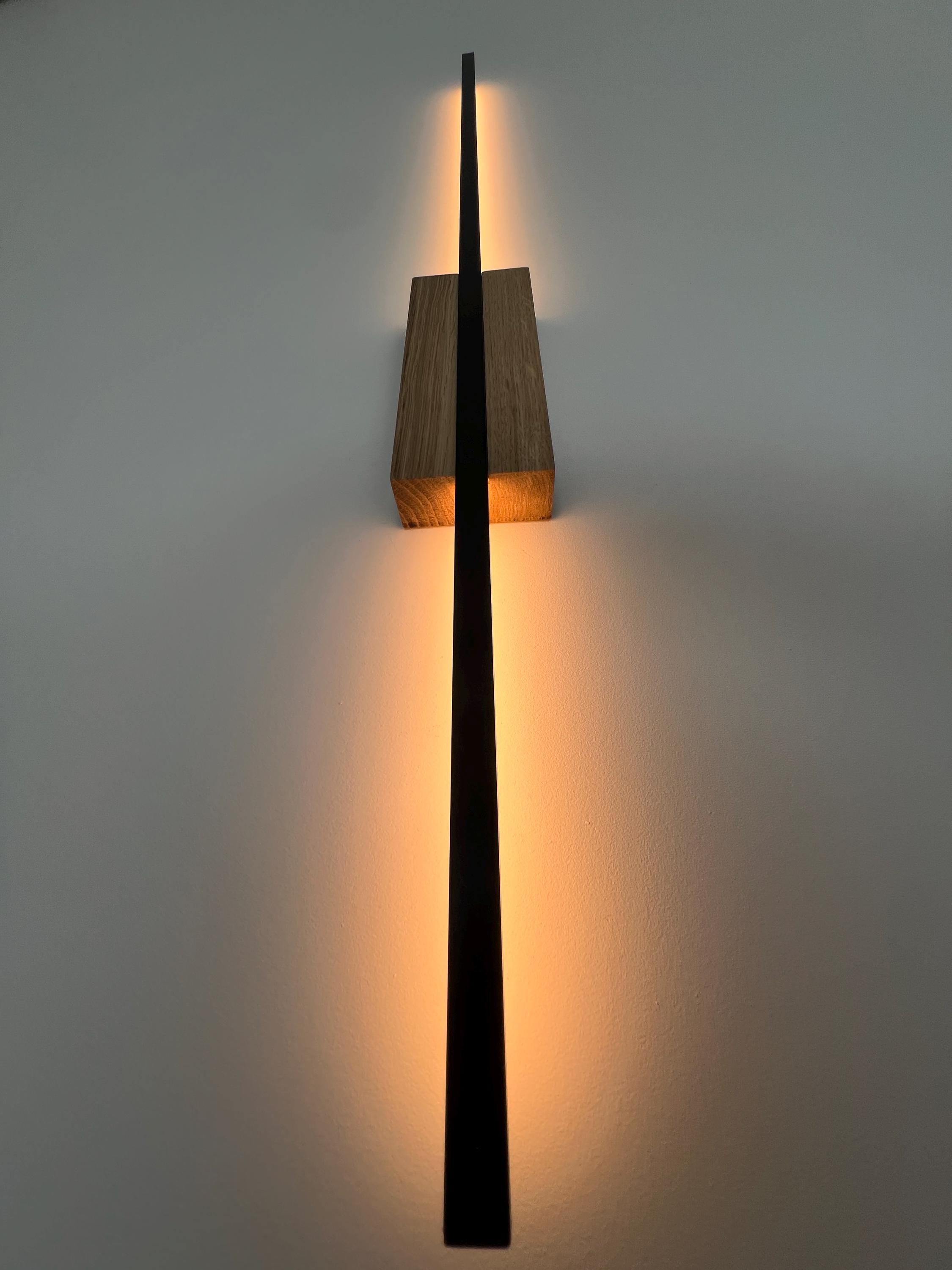 Handmade Wooden Wall Lamp | Rustic Wall Sconce | Eco-friendly Lighting ...