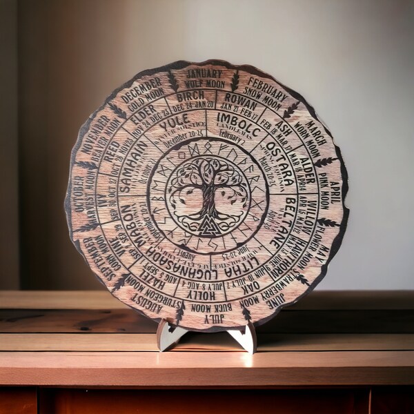 Wheel of the Year Calender - Etsy