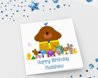 Duggee Birthday Card - Etsy