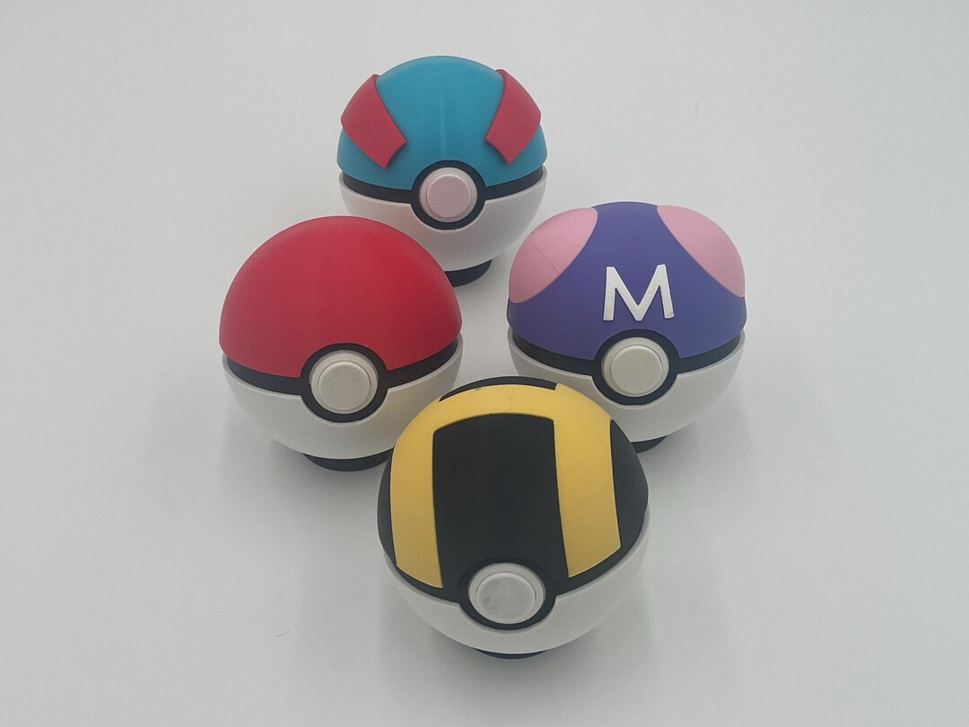 Functional Pokeball - Gifts - Storage - Decoration - Etsy