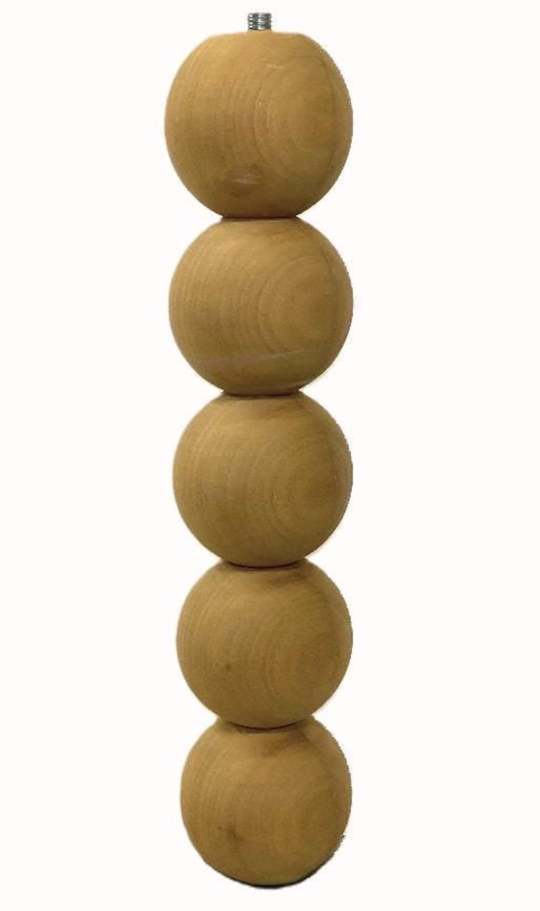 3 Ball Stack Furniture Leg 24cm Diameter X 72cm Height - Etsy