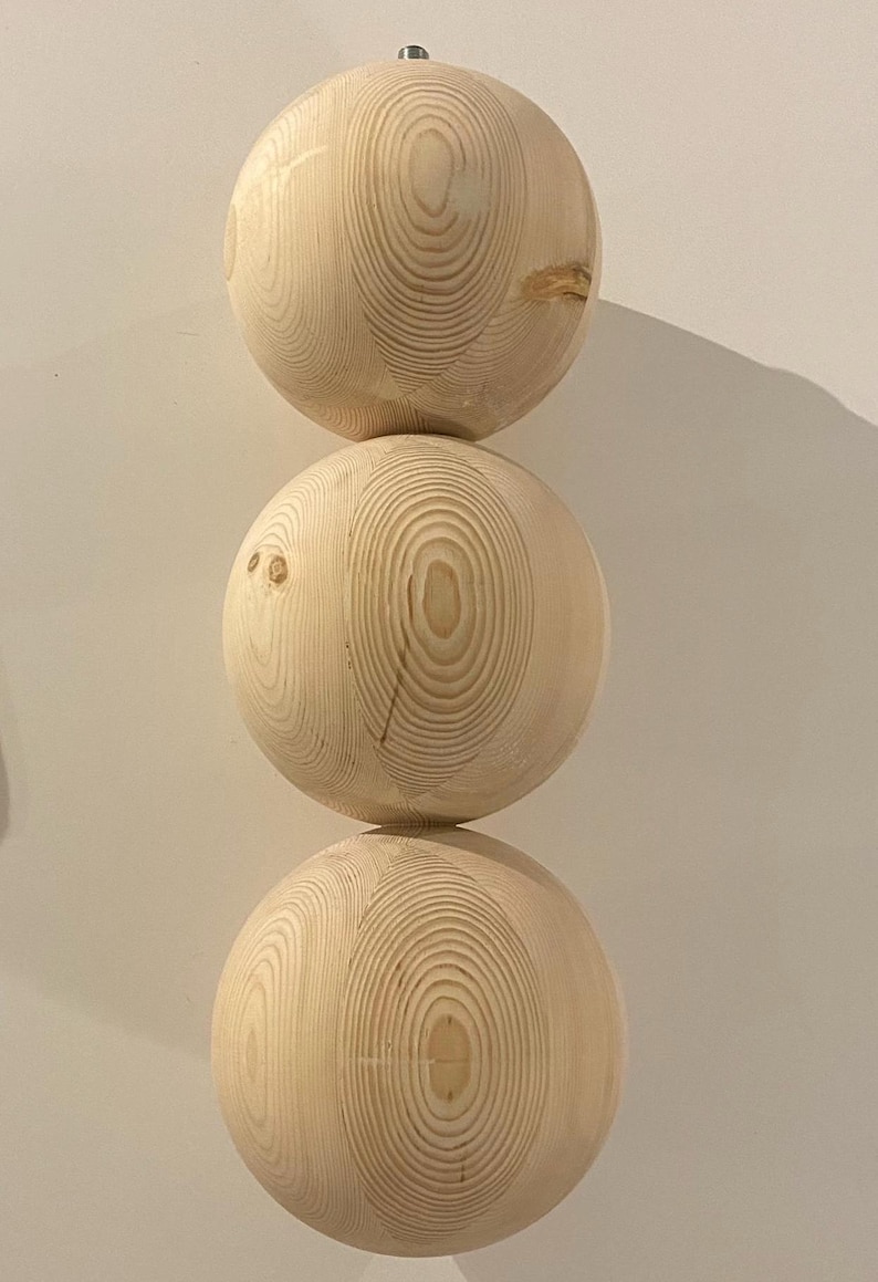 3 Ball Stack Furniture Leg 24cm Diameter X 72cm Height - Etsy