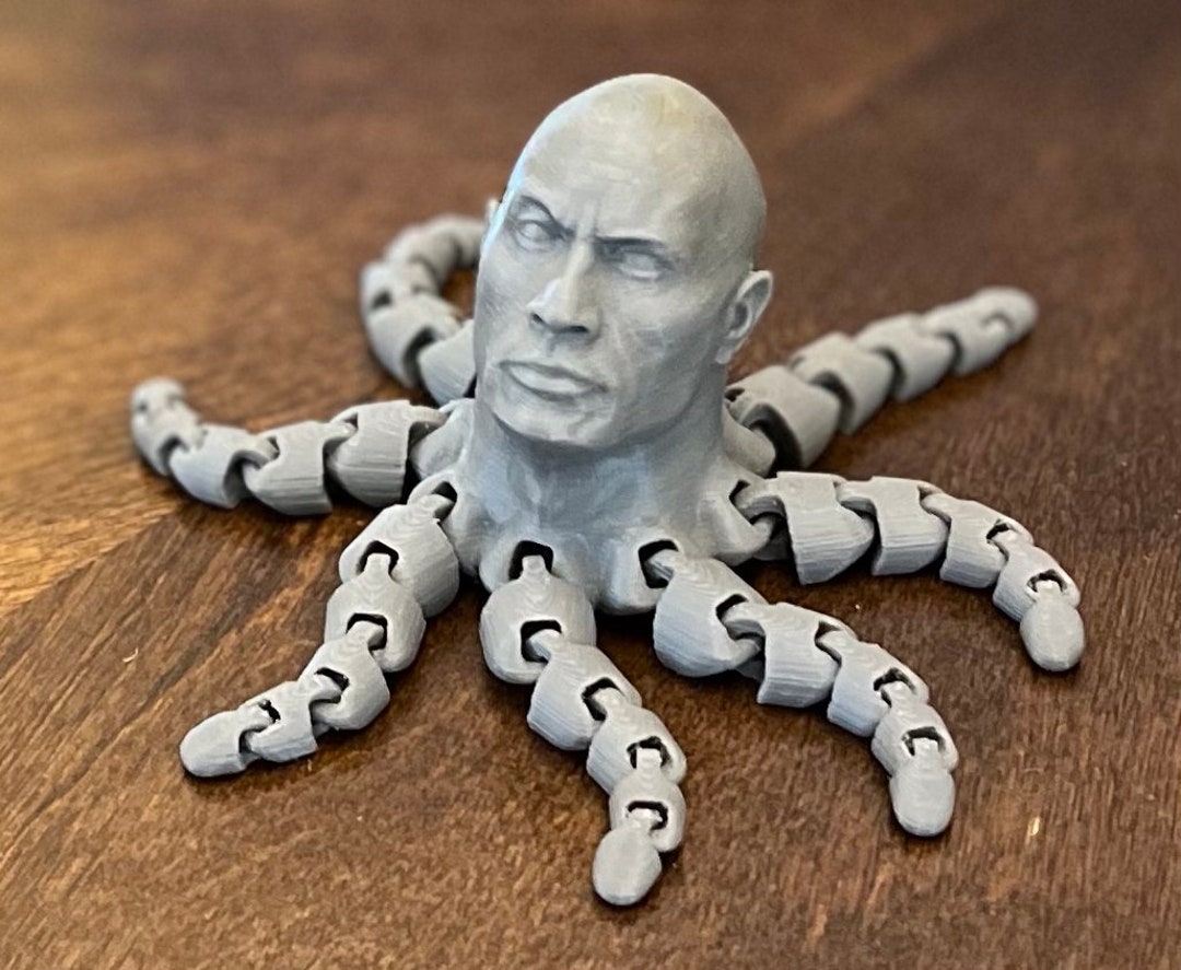 Rocktopus- Articulated - Fidget Toy- Desk Ornament - Etsy