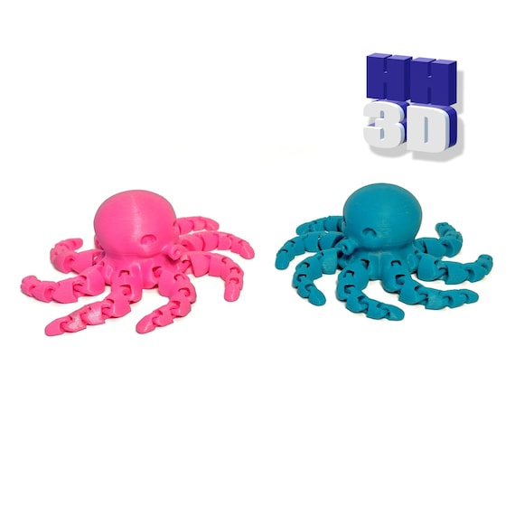 Stress Balls & Desk Toys Toys 3d Printed Toy Articulated Light Brown ...