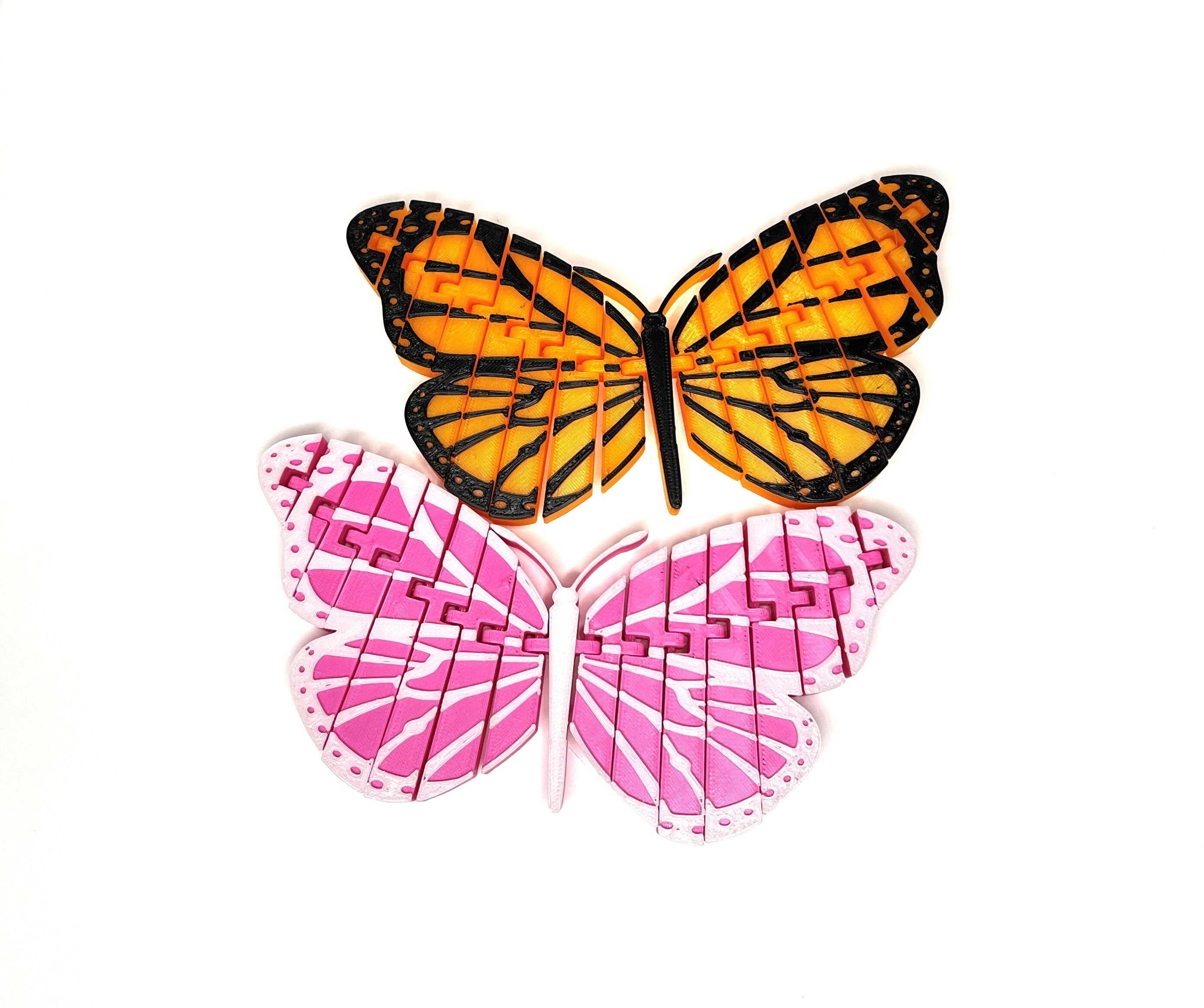 Articulated Butterfly-3d Printed Butterfly-fidget Toy - Etsy