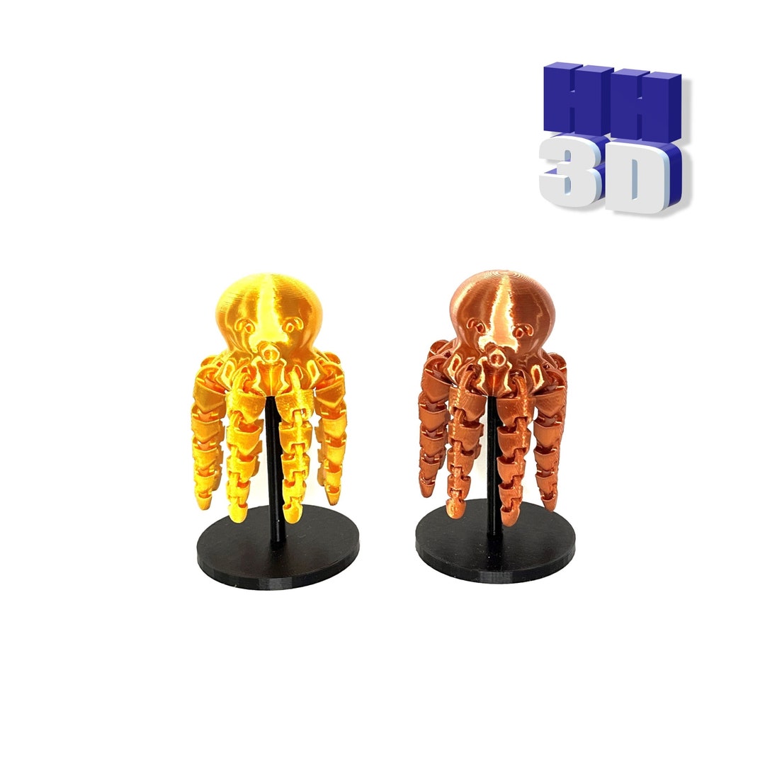 3D Printed Octopus Stand - Etsy