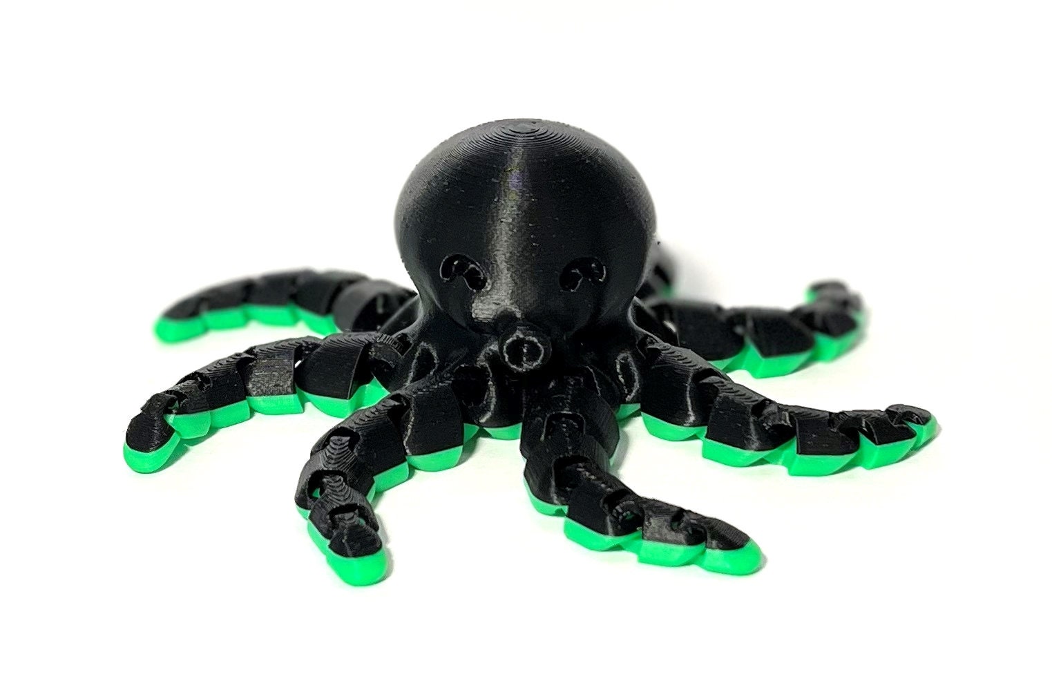 3D Printed Octopus- Articulated Octopus- Fidget Toy- Desk Ornament - Etsy