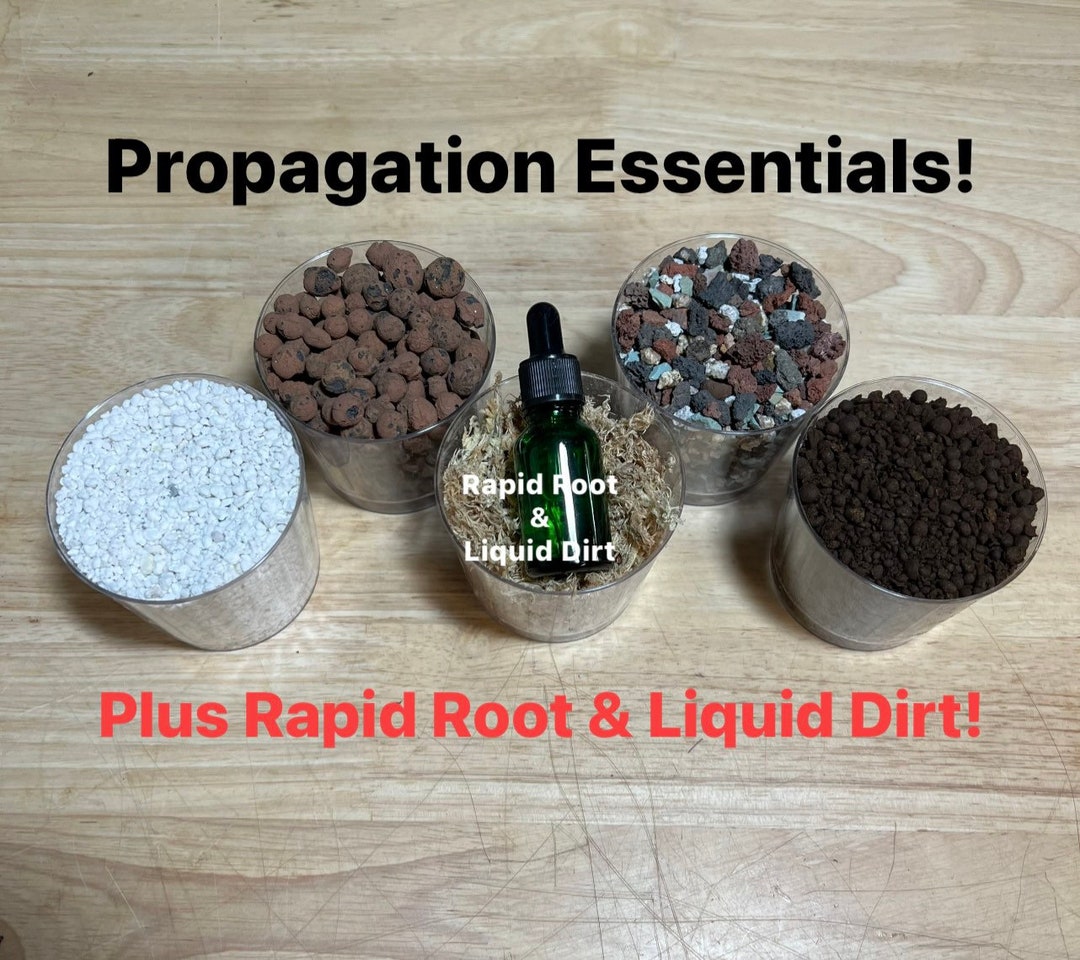 Propagation Essentials PLUS Rapid Root / Liquid Dirt - Etsy