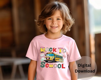 Back to School Png Sublimation Design Download,school Png,first Day of ...