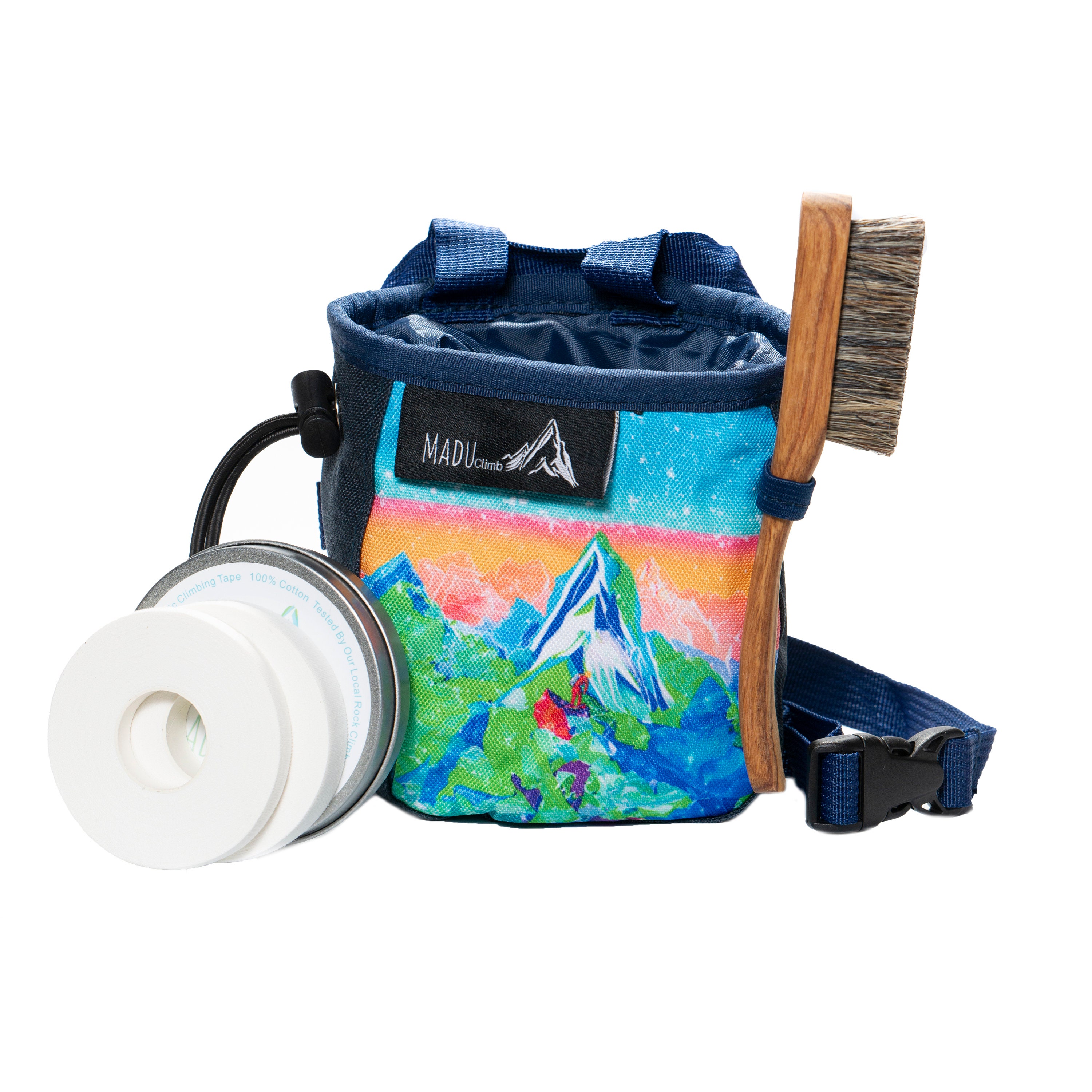 Madu Climb Rock Climbing Chalk Bag Watercolour Artwork - Etsy