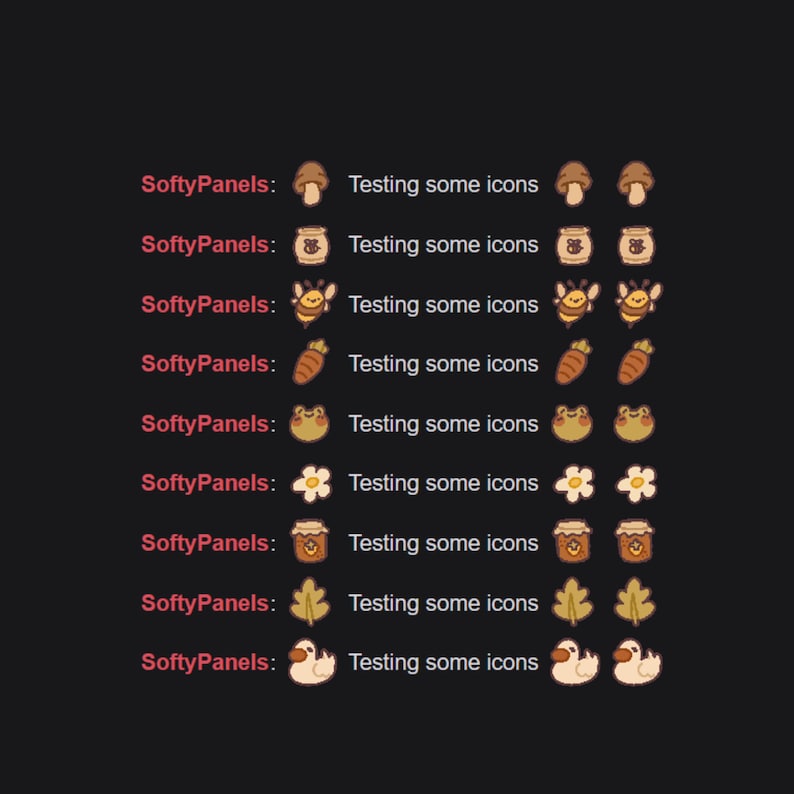Cottagecore Bitties: for Sub Badges / Twitch Bits / Discord ...