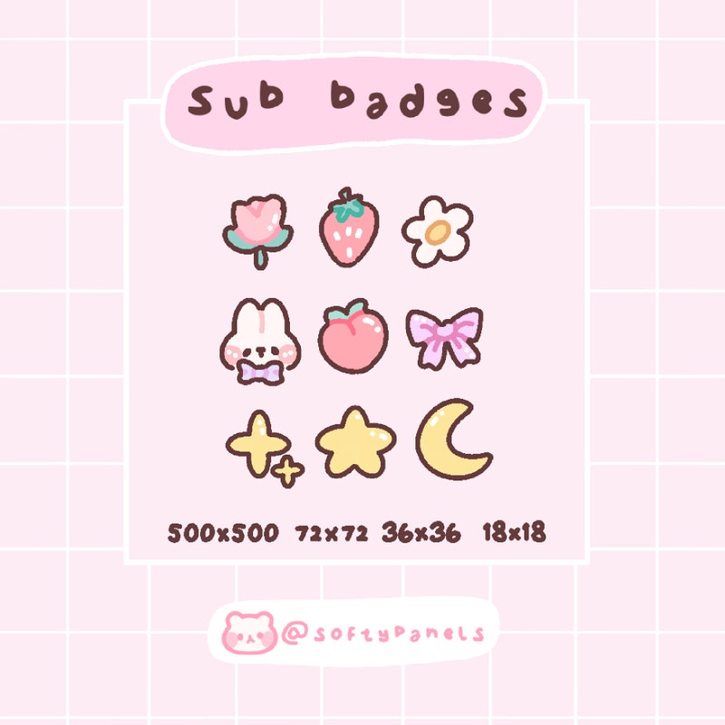 Sub Badges - Etsy