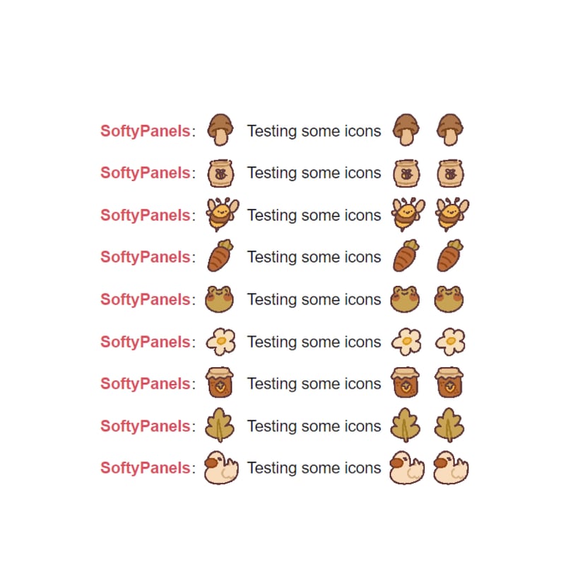 Cottagecore Bitties: for Sub Badges / Twitch Bits / Discord ...