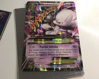 Mega Mewtwo Ex Card - Etsy