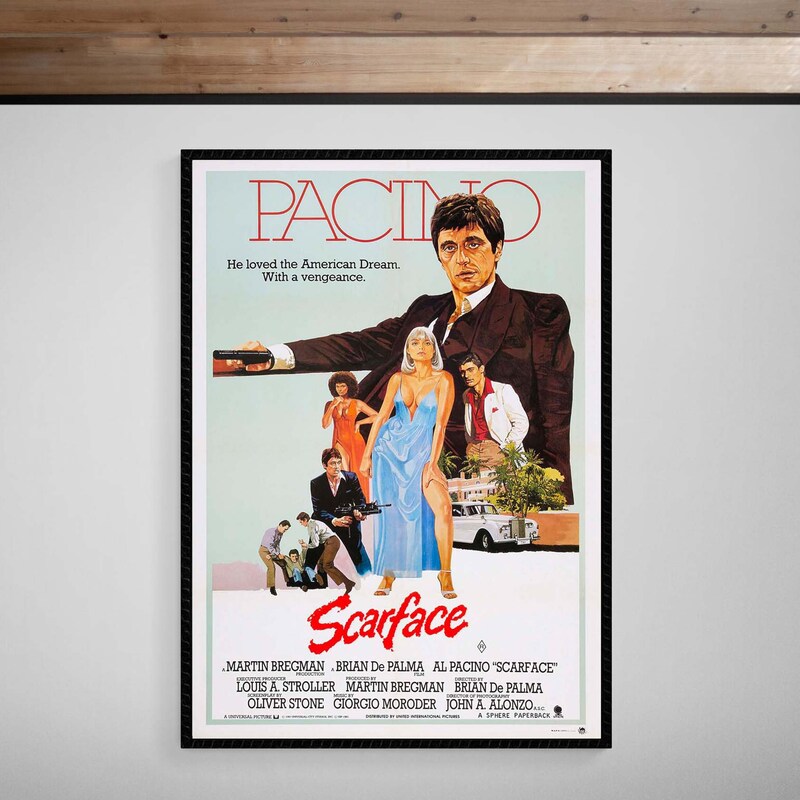 Scarface Poster - Etsy