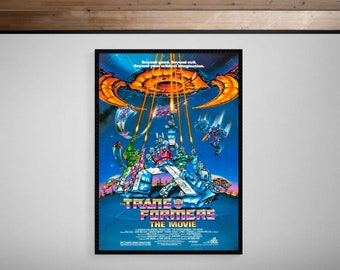 Transformers the Movie 1986 Poster - Etsy
