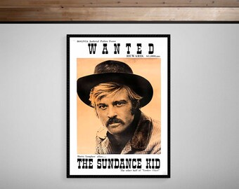Butch Cassidy and the Sundance Kid 1969 Vintage Movie Poster - Etsy