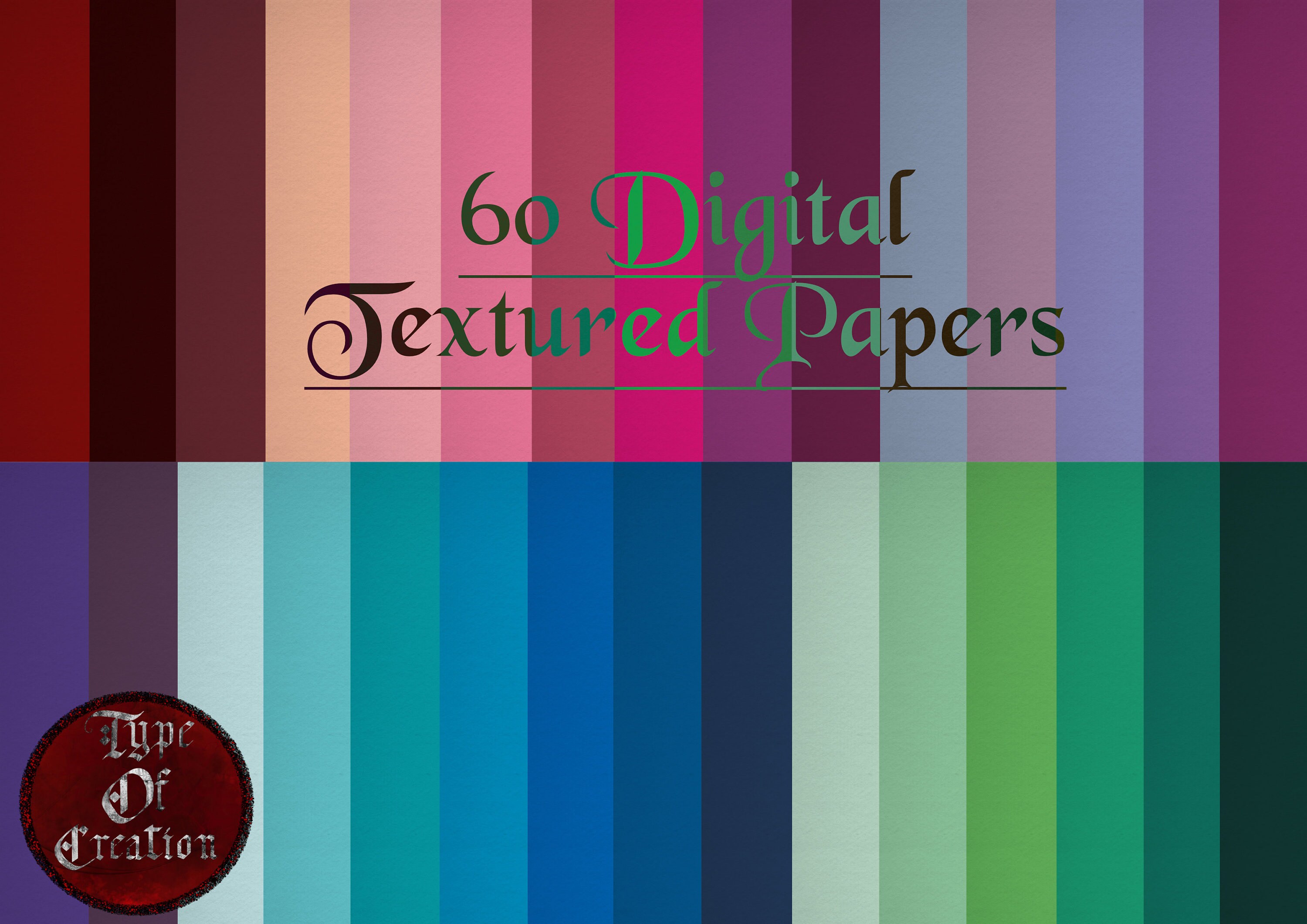 Solid Color Paper, Color Paper Textured, Color Digital Paper for ...
