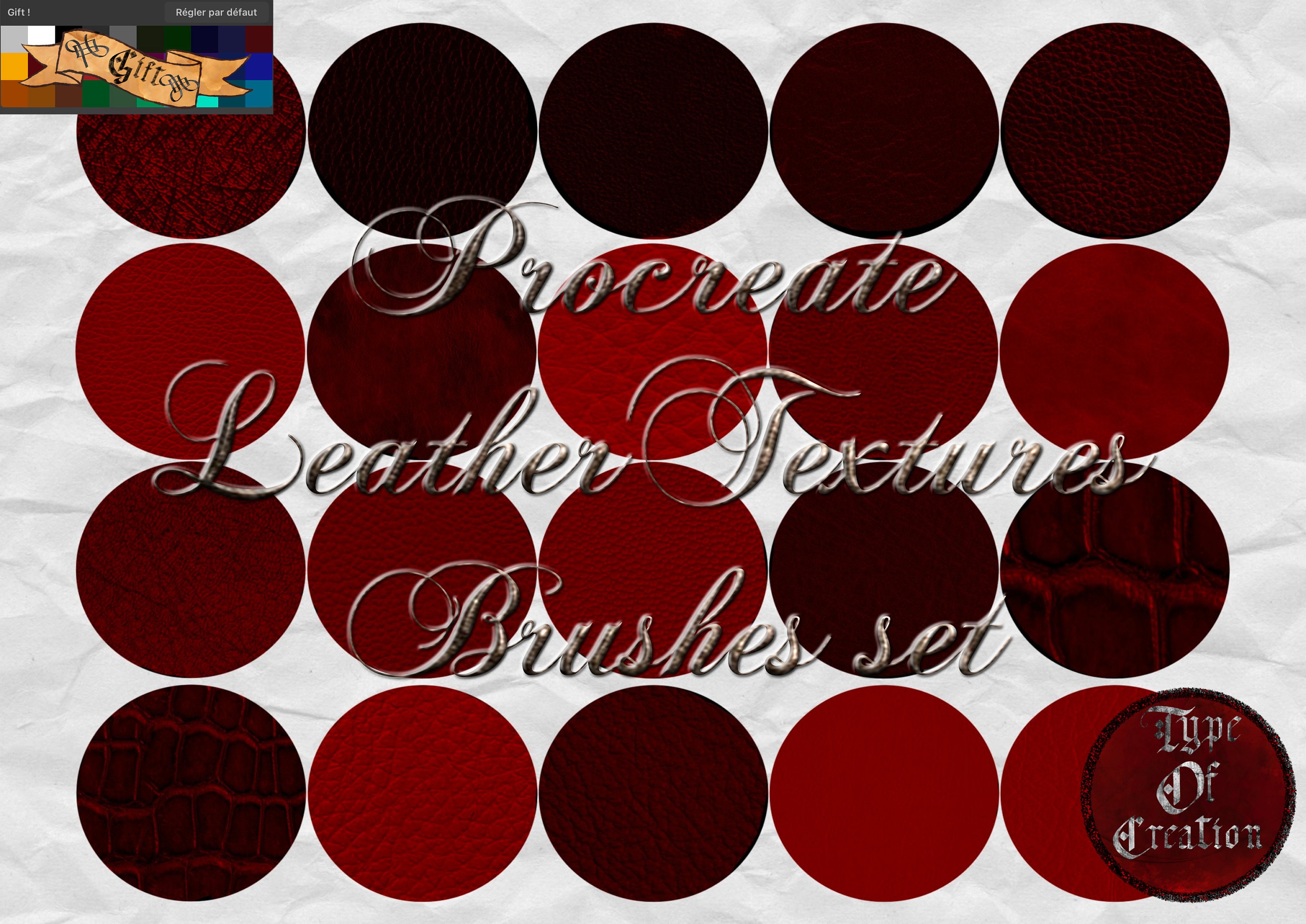 Procreate Leather Textures Brushes Set, Procreate Brush, Leather Textures, Digital Painting - Etsy