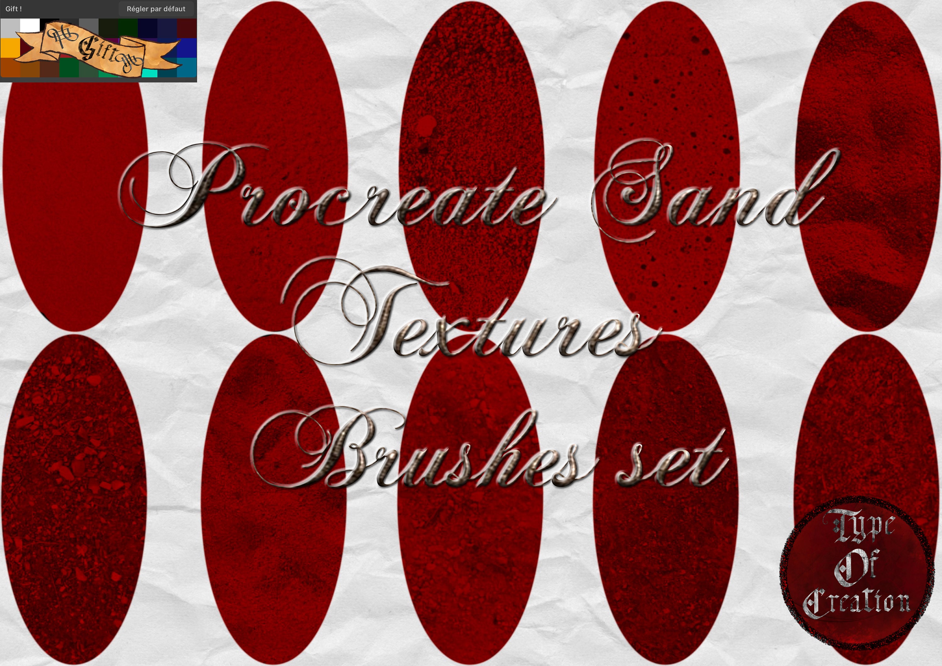 Procreate Sand Textures Brushes Set Procreate Brush Sand - Etsy