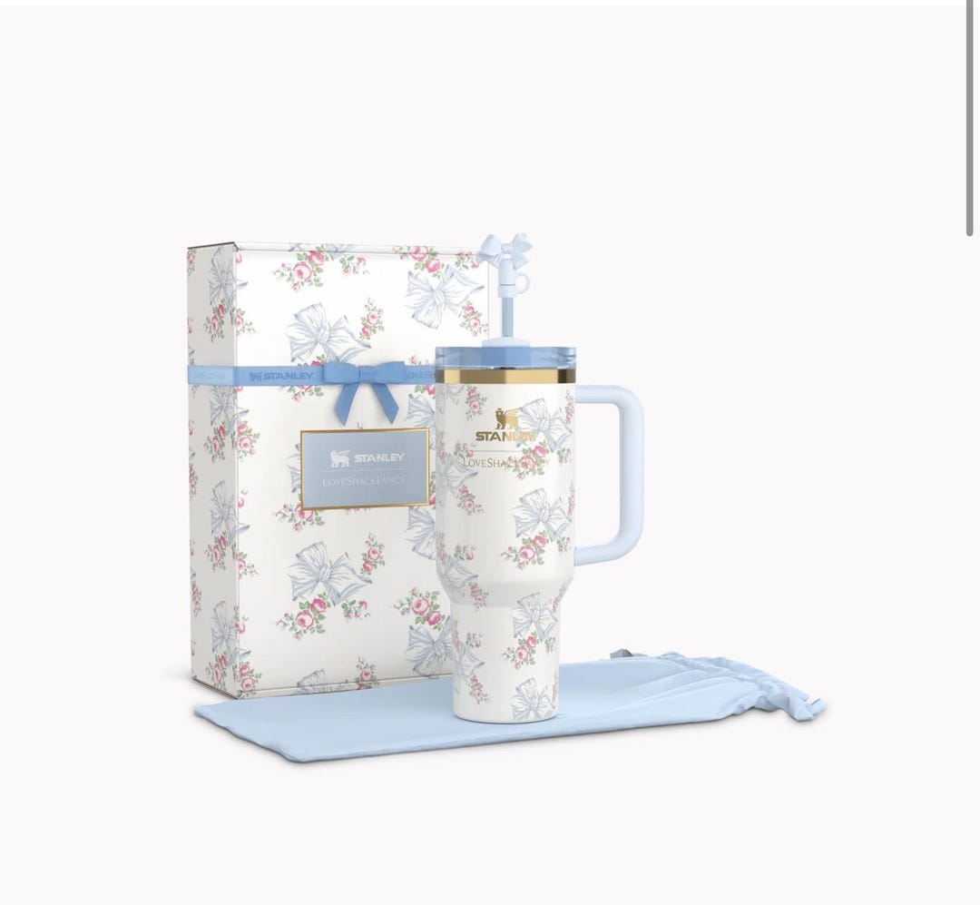 Stanley X Love Shack Fancy Holiday Quencher 40oz - Etsy