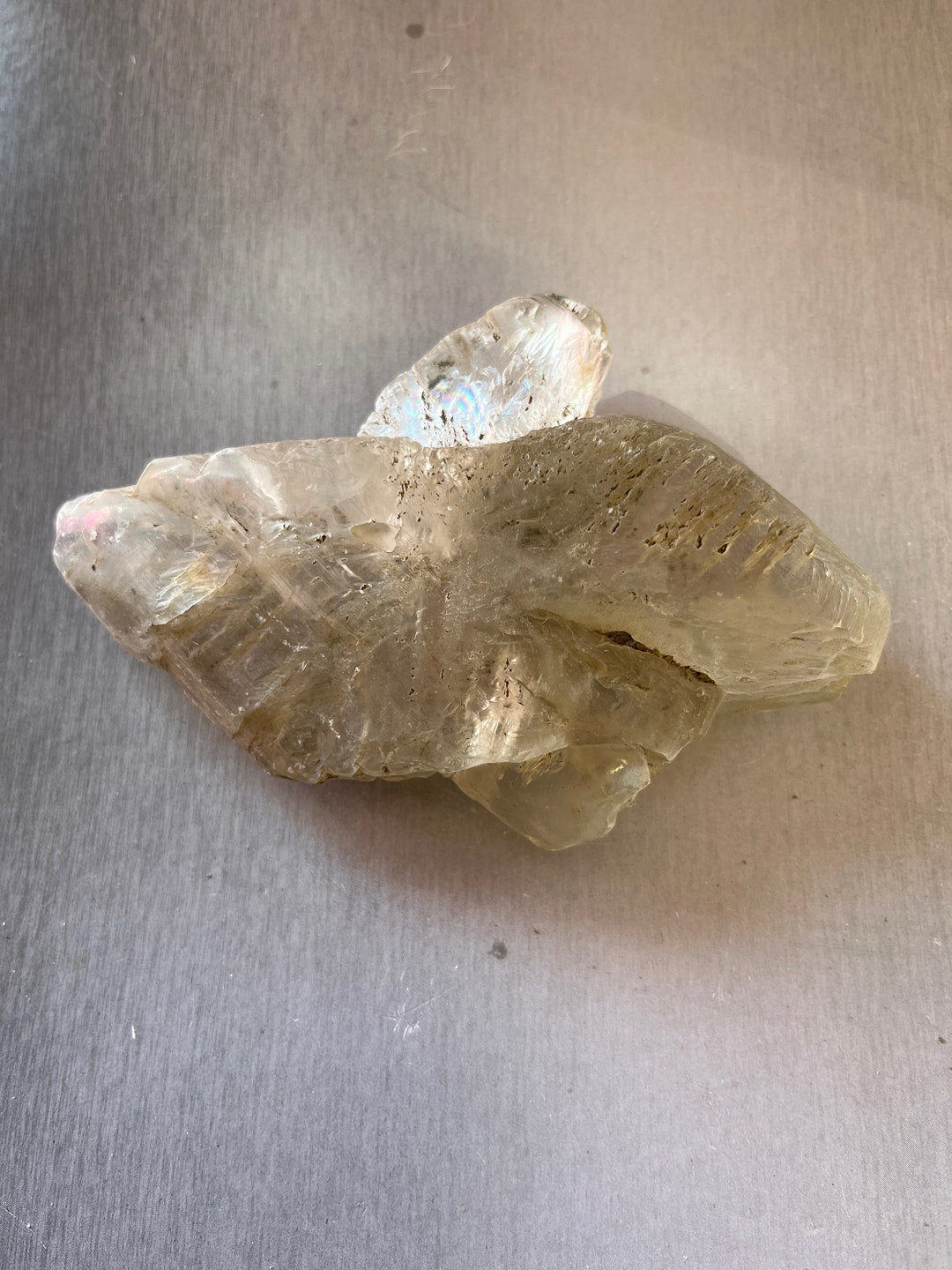 Selenite Crystal Natural Raw Gypsum Healing Mineral Specimen From Isle ...
