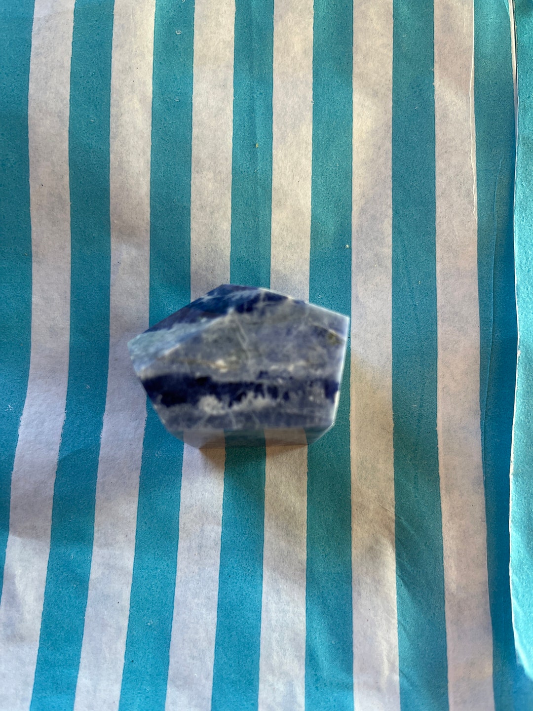 Sodalite Crystal Free Form Natural Blue Healing Stone Free Standing - Etsy