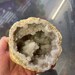 Quartz Crystal Geode Large Geode Rock Crystal Mineral Healing Natural ...
