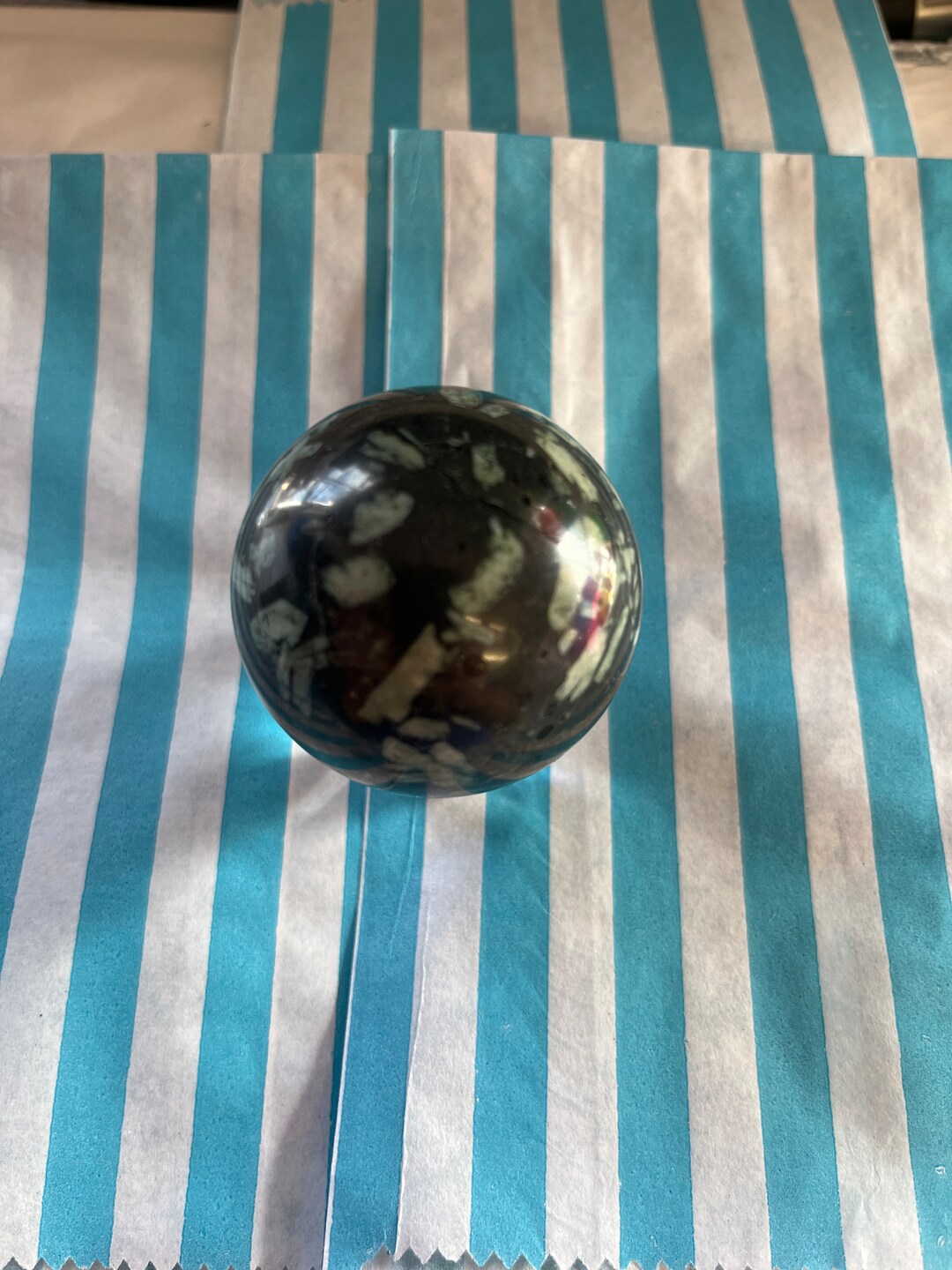 Chinese Writing Stone Crystal Sphere Green Natural Healing Limestone - Etsy
