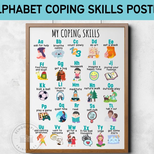 Calm Down Corner Posters Printable School Counselor Poster - Etsy