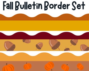Fall Bulletin Board - Etsy
