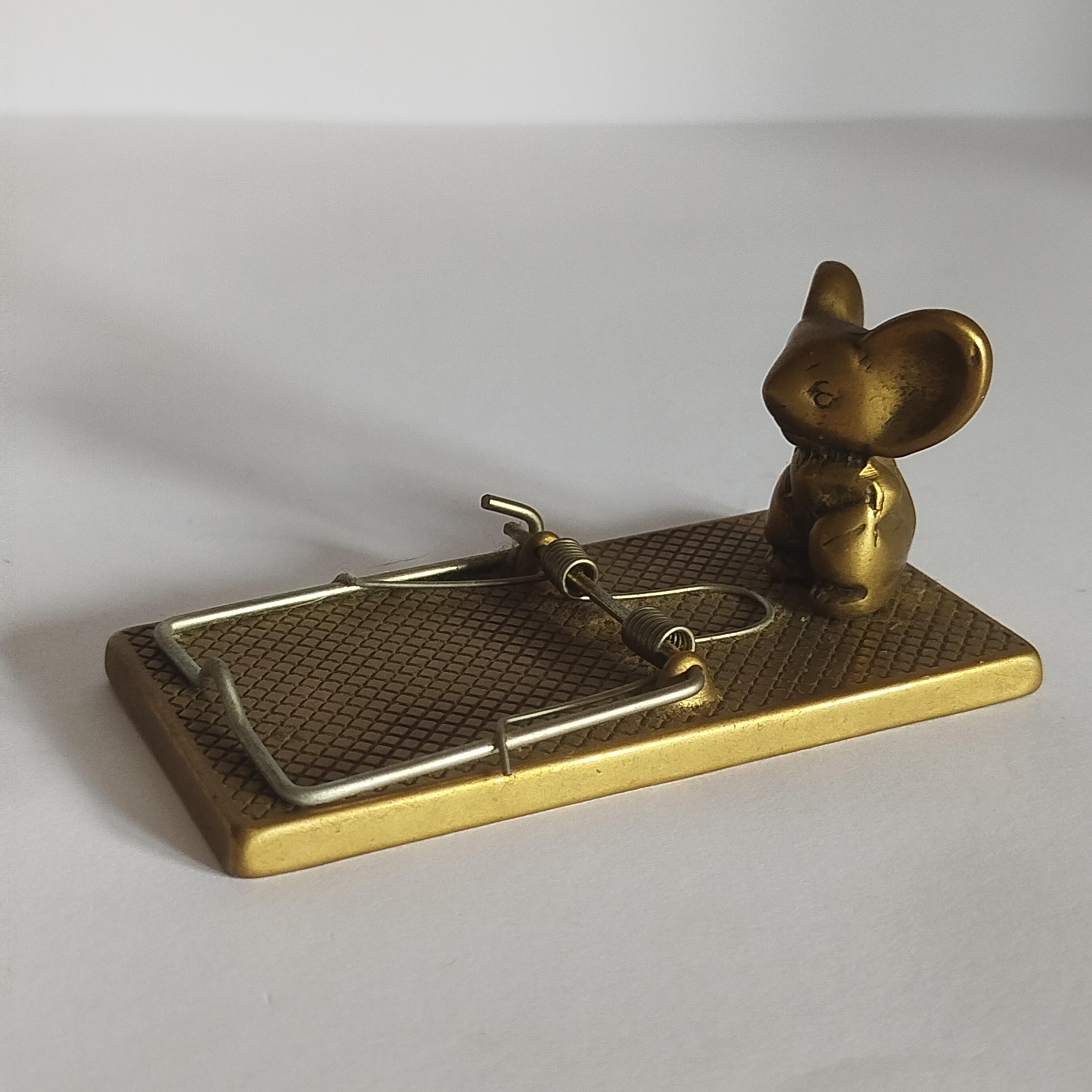 Vintage Brass Mouse Trap, Made in Italy - Etsy