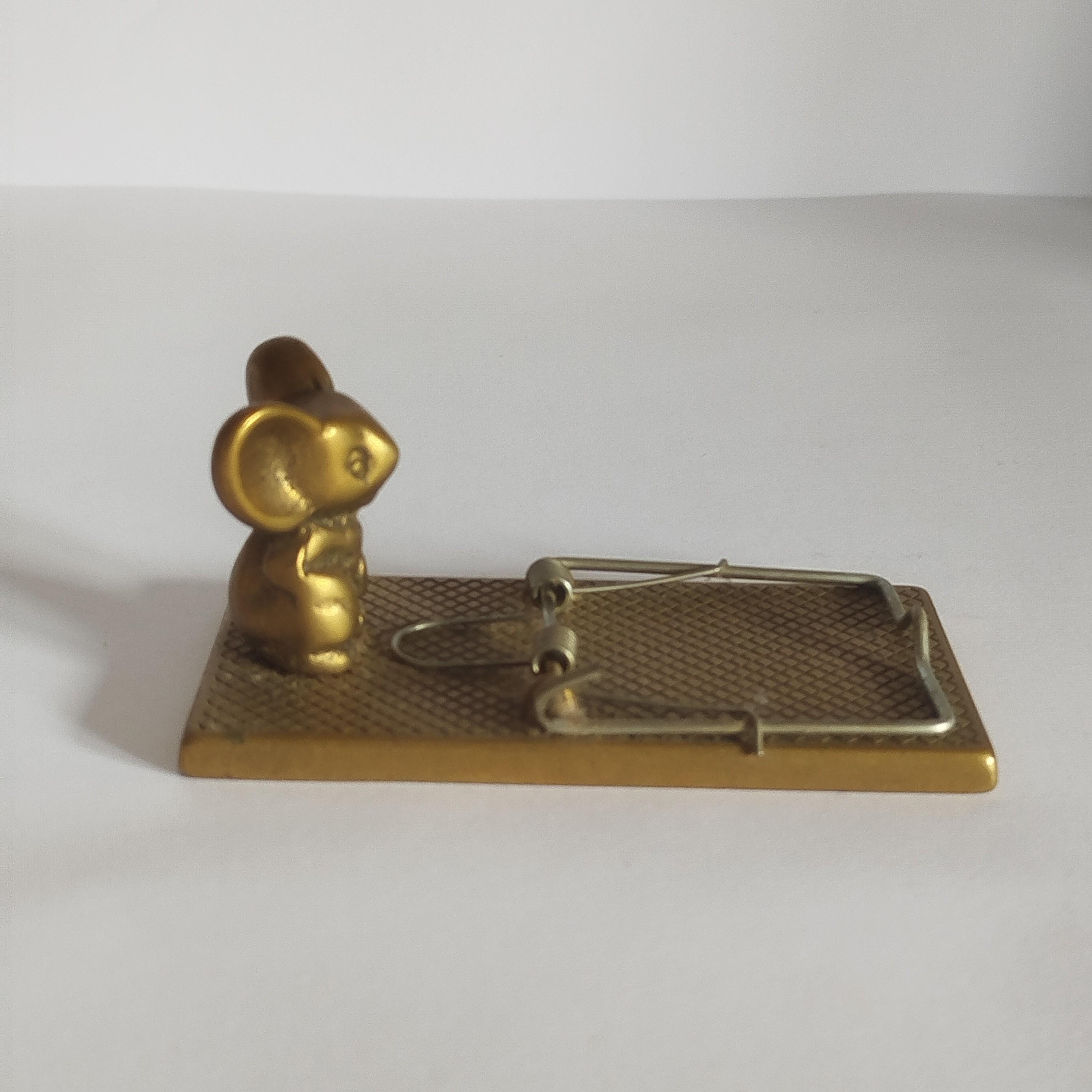 Vintage Brass Mouse Trap, Made in Italy - Etsy