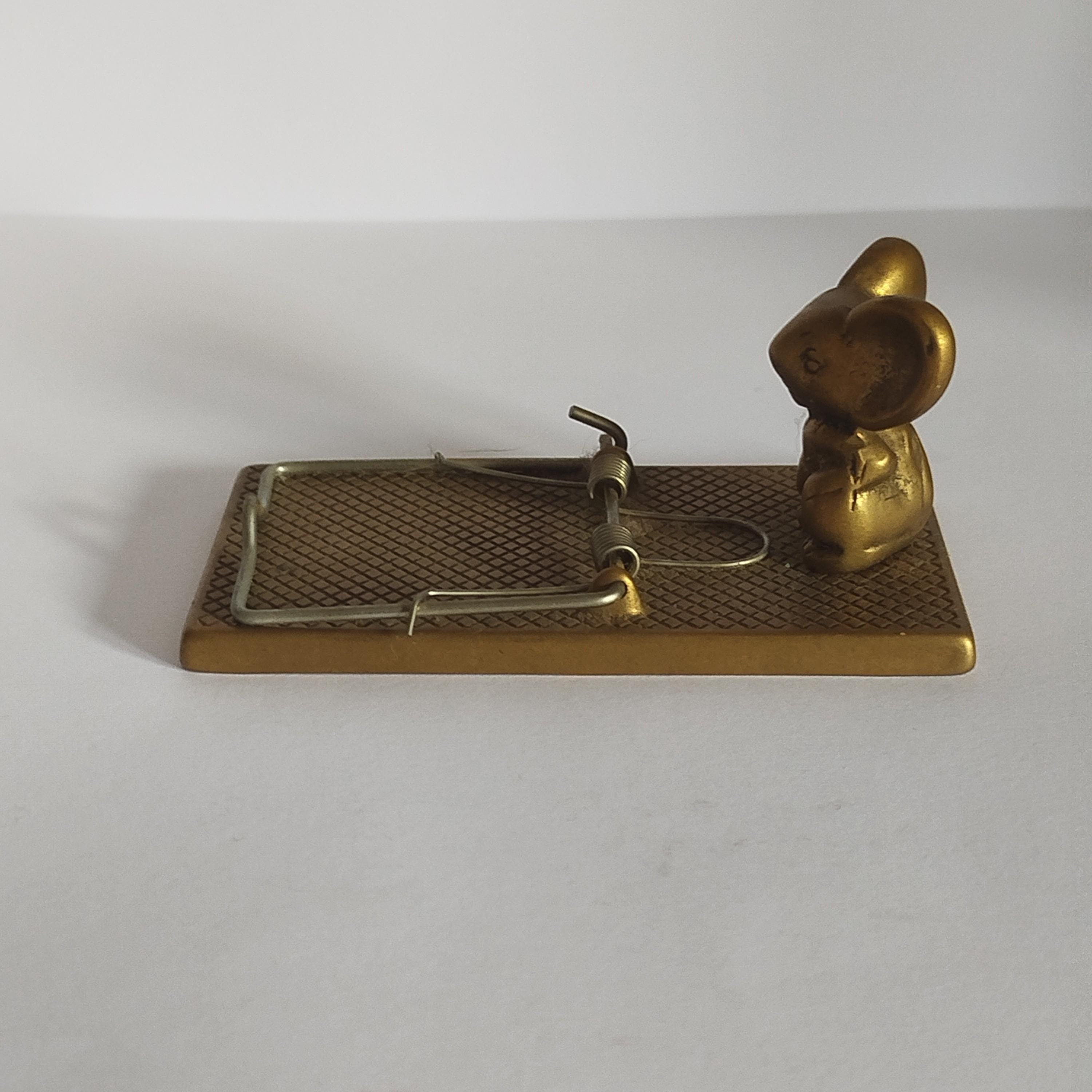 Vintage Brass Mouse Trap, Made in Italy - Etsy