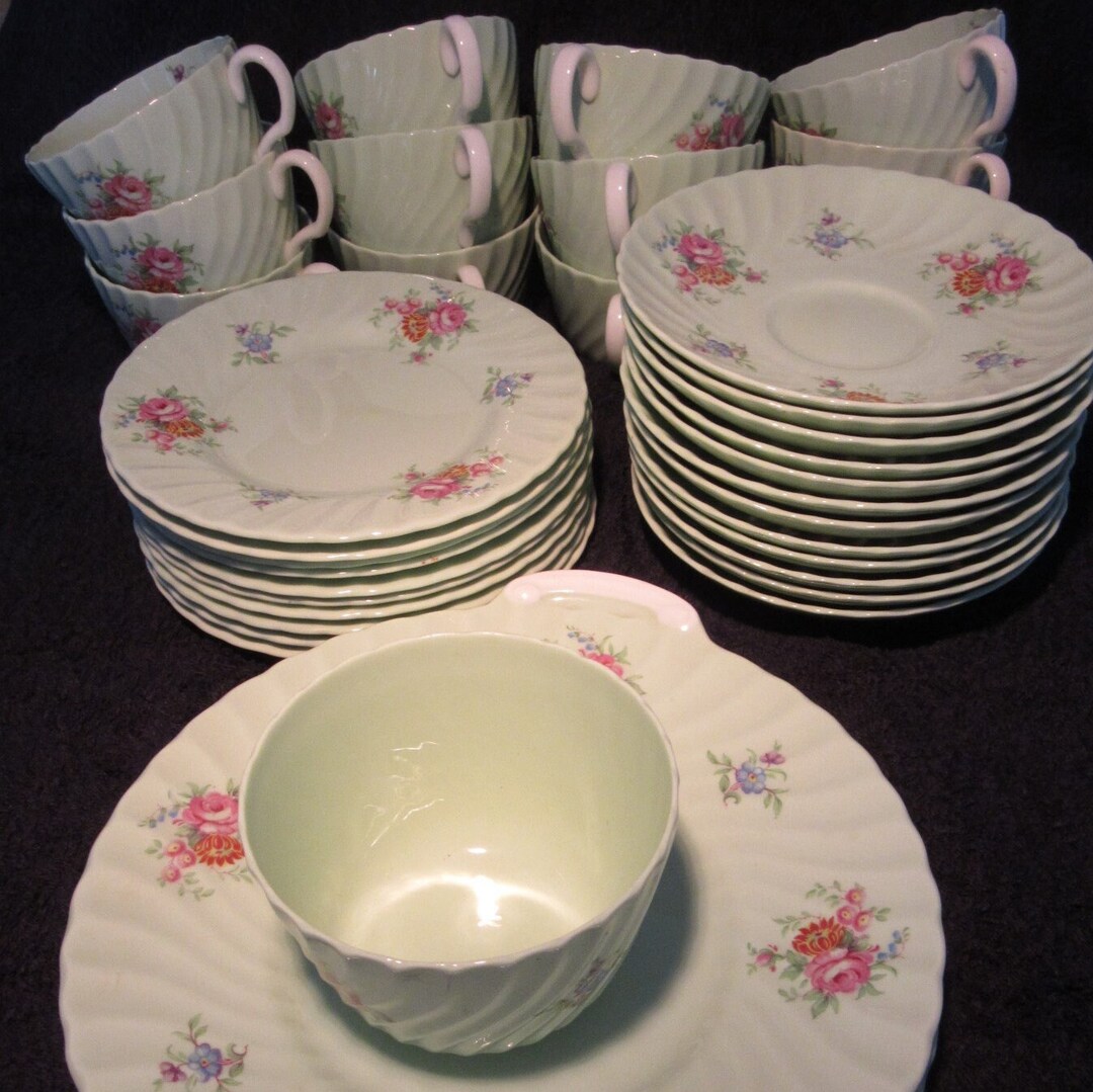 Minton Rosetta Tea Set - Etsy